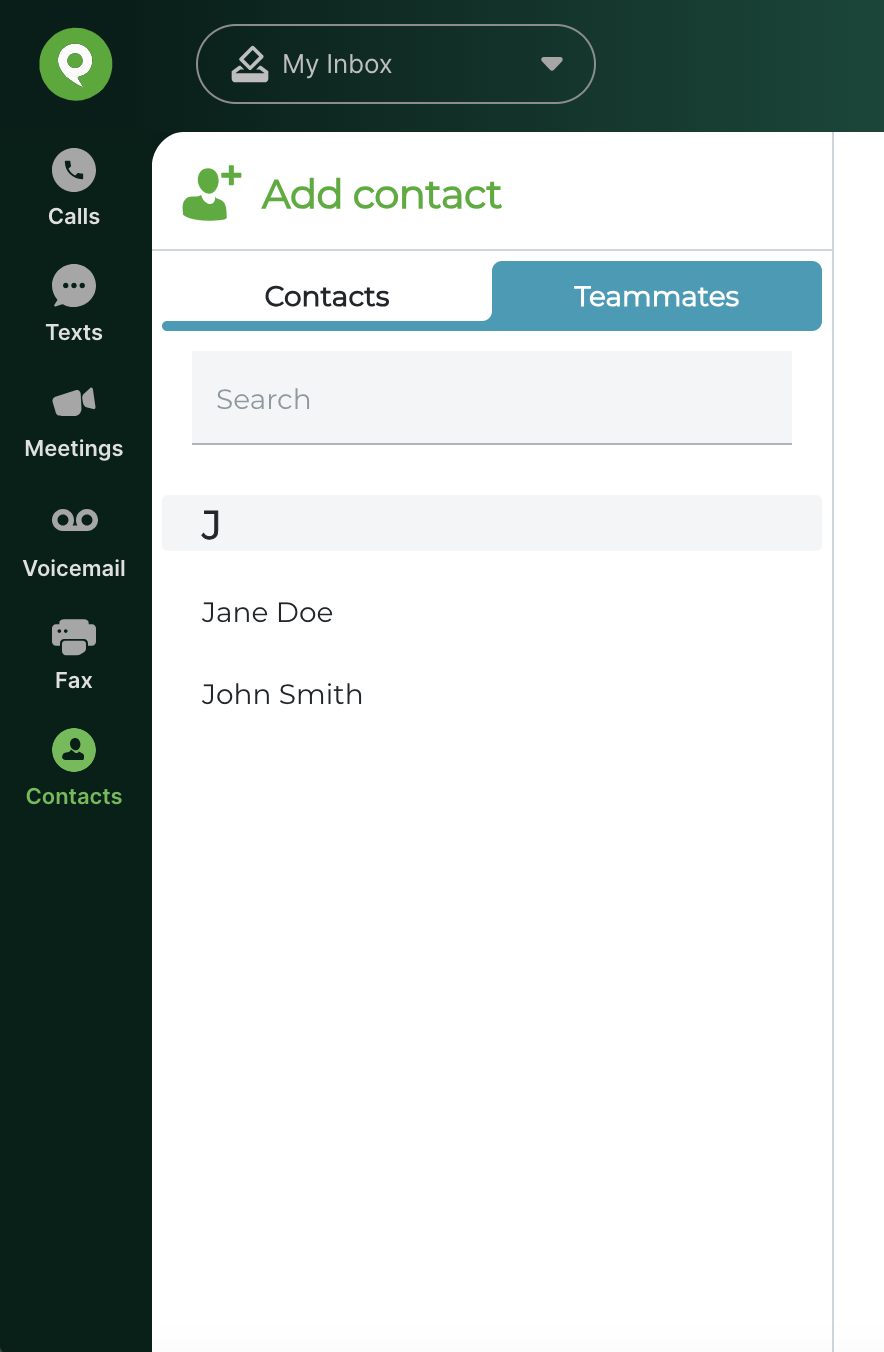 How do I place and manage calls using my browser?