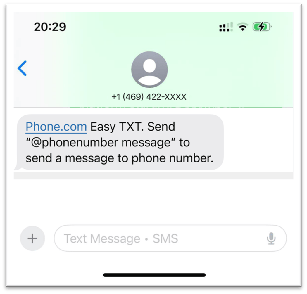 Can I use gateway messaging to send text messages?