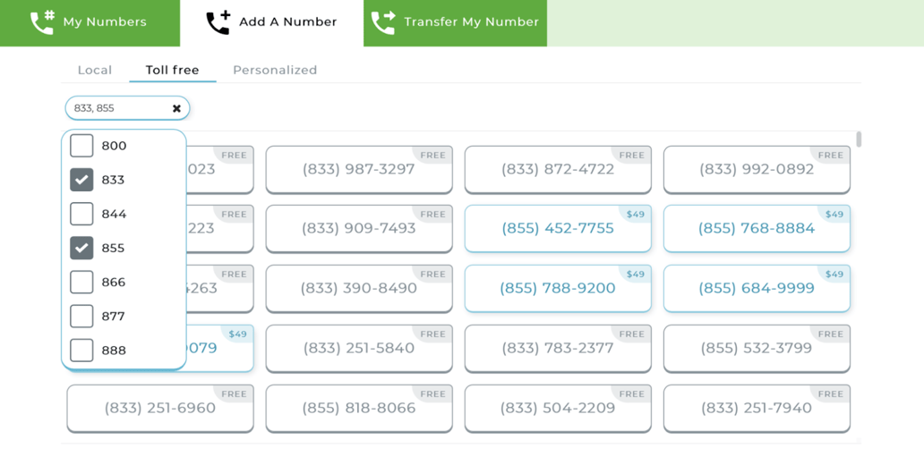 How do I add phone numbers?