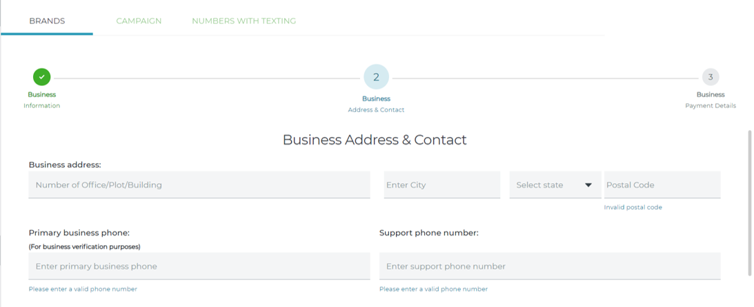 Text Messaging Registration: Field-by-Field Guide