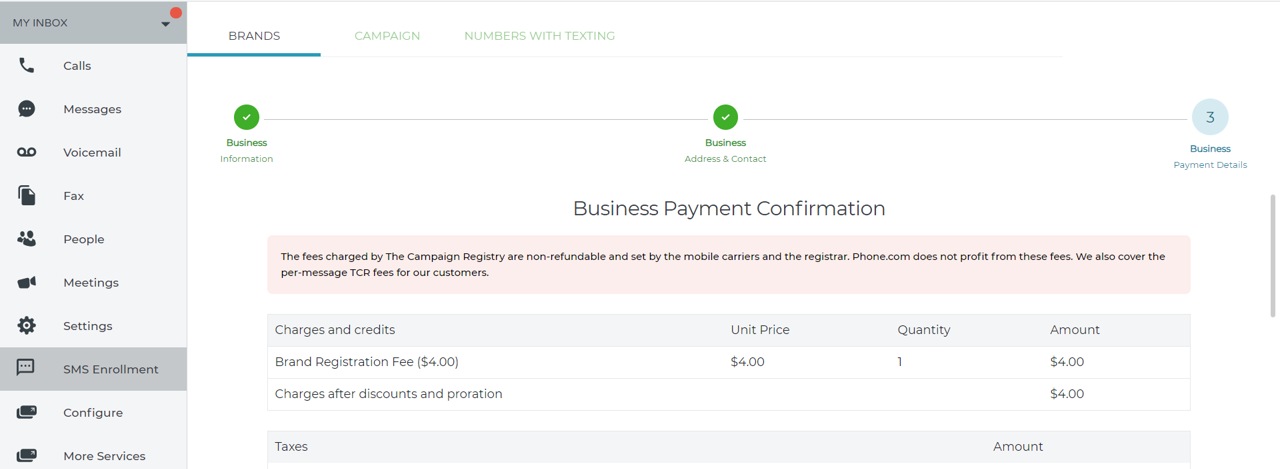 Text Messaging Registration: Field-by-Field Guide
