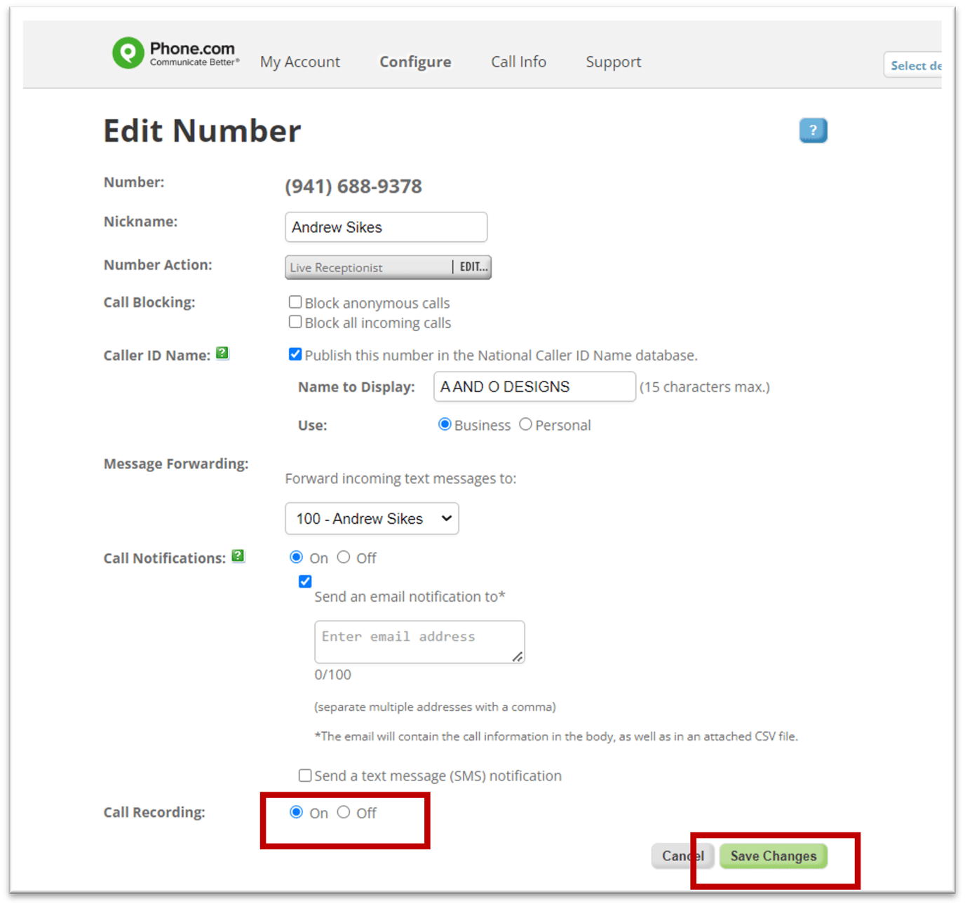 How do I record my phone calls?