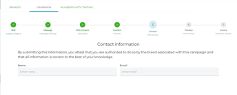 Text Messaging Registration: Field-by-Field Guide